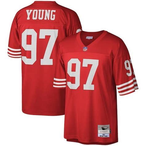 49ers Bryant Young Throwback Jersey Us Sports Nation