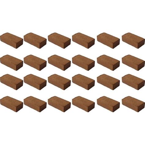 Novatool Lot De 24 Tuiles De Coco Pour Plantes Dintérieur 192 L