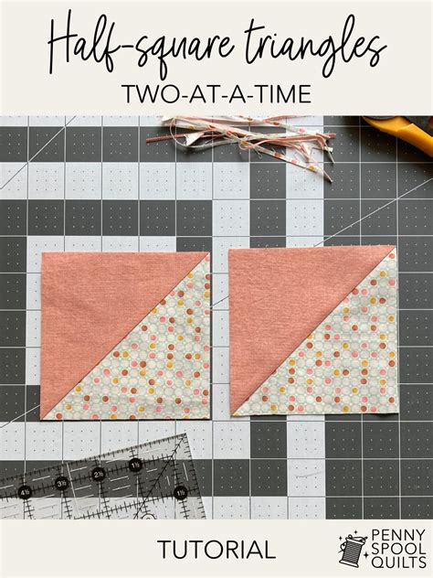 Half Square Triangle Quilt Patterns How To Make A Half Square Triangle
