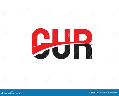 Gur Letter Initial Logo Design Vector Illustration Stock Vector Illustration Of Type Alphabet