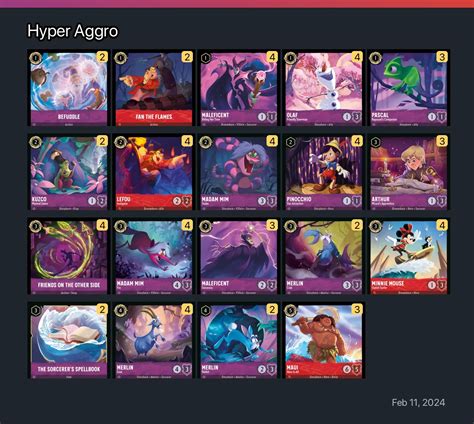Hyper Aggro Lorcana Deck Lorcanagg Hyper Aggro Lorcana Deck Lorcanagg