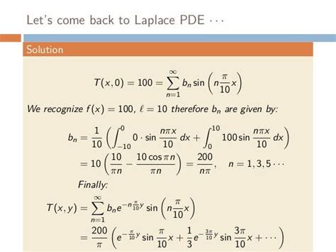 Partial Differential Equations 3 Simple Examples