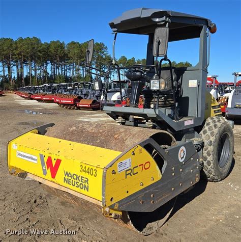 Wacker Neuson Rc70 Single Drum Roller Compactor Prices How Much Does Wacker Neuson Rc70 Single