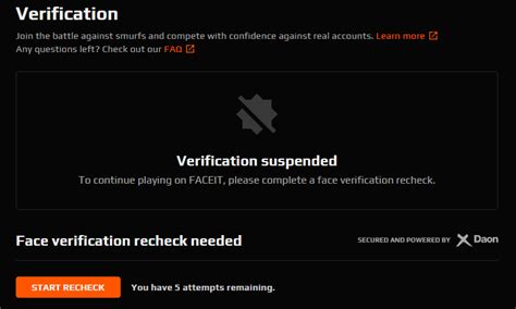 Руководство по повторной проверке по селфи Faceit Support Russia