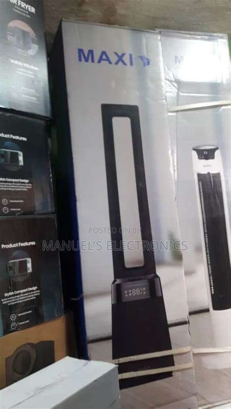 Maxi Tower Bladeless Fan 42inches 40watts With Display For Sale