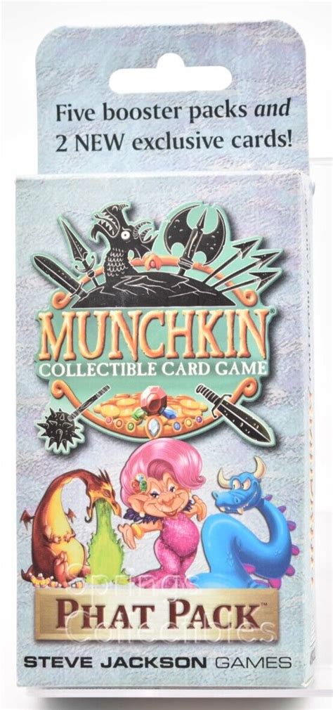 Munchkin Collectible Card Game Phat Pack Steve Jackson Games 2018 New Ebay