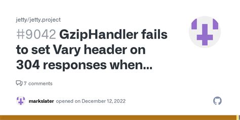Gziphandler Fails To Set Vary Header On 304 Responses When Client Does