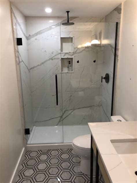 Go Groutless™ With Seamless Corian® Shower Walls Willis