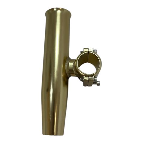 Tigress Gold Clamp On Alum Rod Holder 1 12 For 1990 Id Alum Pipe
