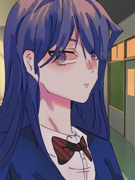 Really Komi Is So Cute And She Always Gives Me A Warm And Shy Feeling