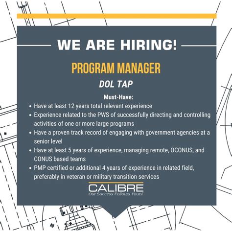 Daniel Folkes On Linkedin Pm Hiring Vatap Dol Calibre