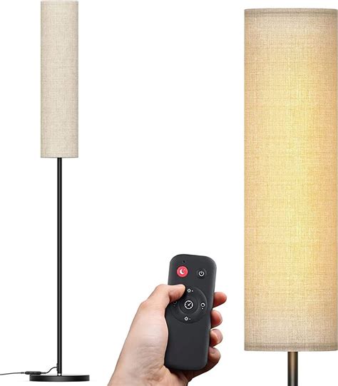 Floor Lamp With Remote Control For Bedroom Living Room Office Modern