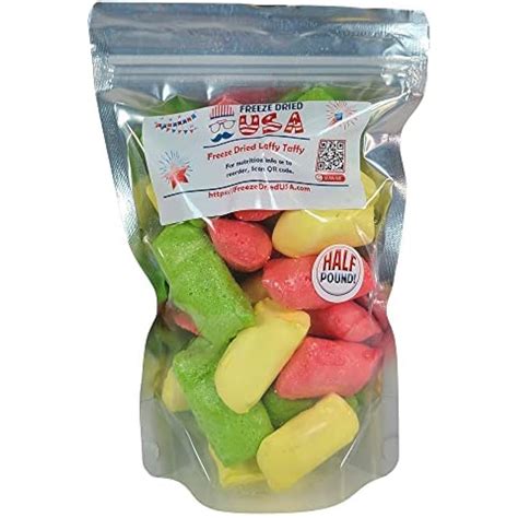 6 Mo Finance Freeze Dried Usa Laffy Taffy Candy 8 Oz Assorted Fruity Flavors Buy Now