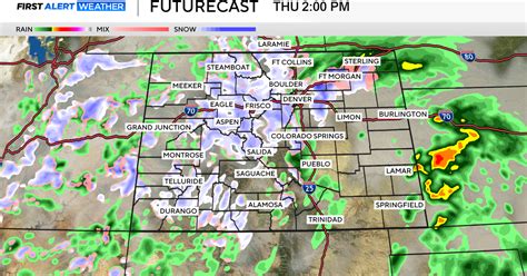 Cooler Unsettled Weather Across Colorado Cbs Colorado