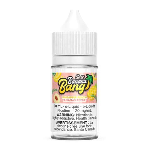Banana Bang Salt Pineapple Peach Vape Station