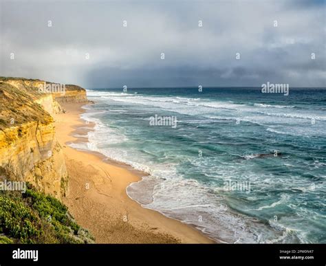 The Twelve Apostles Marine National Park At Dusk This Is A Protected