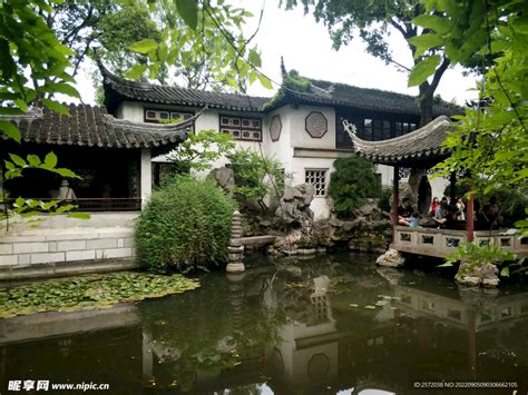 苏州留园摄影图 园林建筑 建筑园林 摄影图库 昵图网