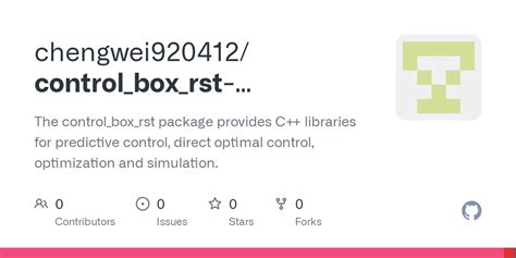 Github Chengwei920412controlboxrst Motionplanning The Control