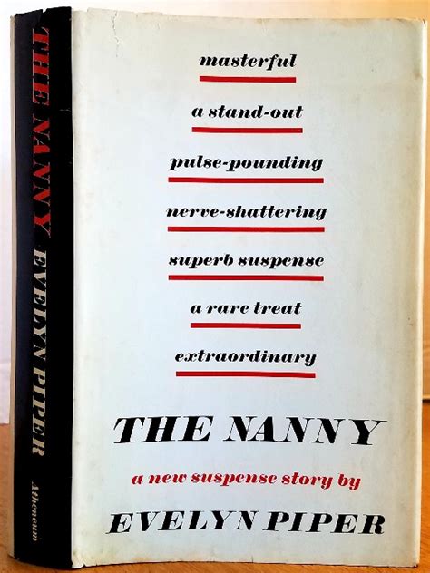 The Nanny By Piper Evelyn Fine Hardcover 1964 First Edition Marie