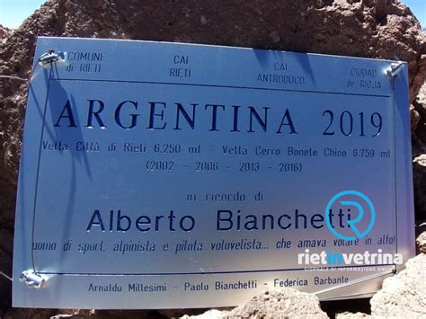 16 Anni Fa Moriva Alberto Bianchetti Rietinvetrina