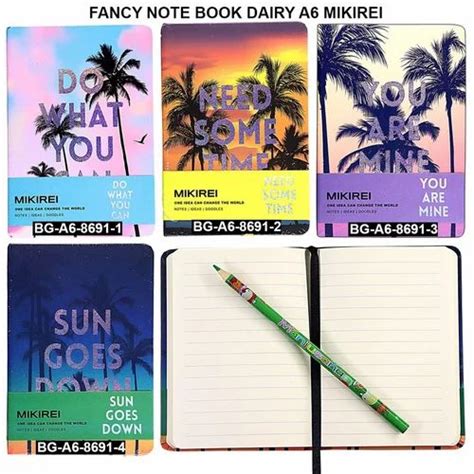 Journal Fancy Diary I Ruled And Undated I A6 I 100 Sheets Contains 1