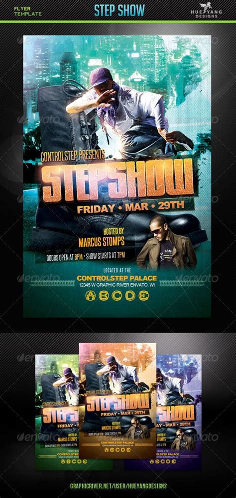 Step Show Flyer Flyer Template Flyer Event Flyer Templates