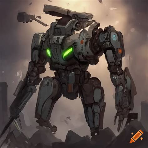 Sci Fi Mech Concept Art On Craiyon