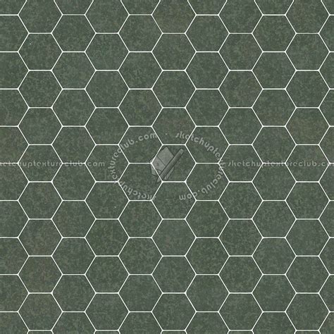 Hexagonal Green Marble Tile Texture Seamless 21414
