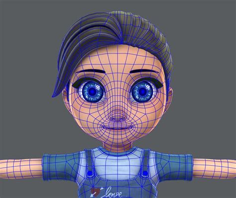 Mädchen 3d Modell V001 3d Modell 45 Fbx Ma Obj Unknown 3ds Dae Max Free3d