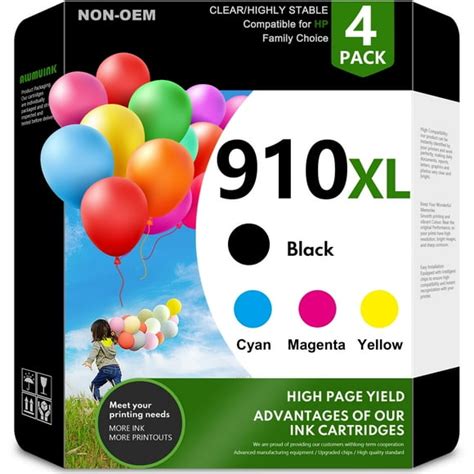 Hp 910 Compatible Ink Cartridges