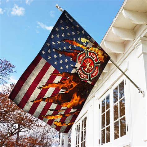 Firefighter American Flag Flagwix