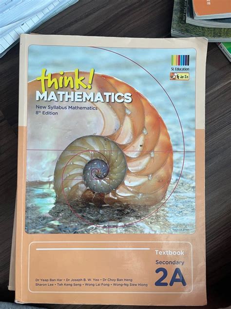 Sec 2 Math Tb Hobbies And Toys Books And Magazines Textbooks On Carousell