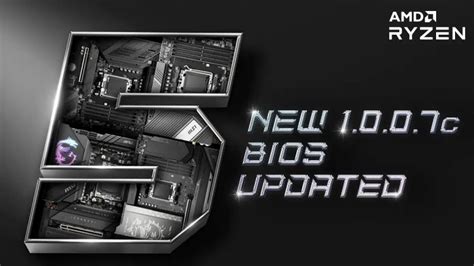 Msi Amd Agesa Pi 1007c Bios Update Adds Support For Higher Frequency Ddr5 Memory Modules