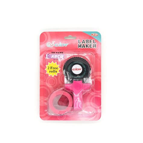 Embosser Tape Home 3d Embossing Label Maker Typewriter Printer Diy Machine