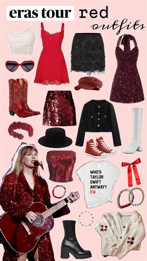 Taylor Swift Red Outfits