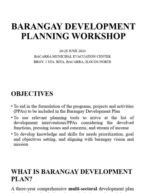 Bdp Workshop Pdf Governance Policy