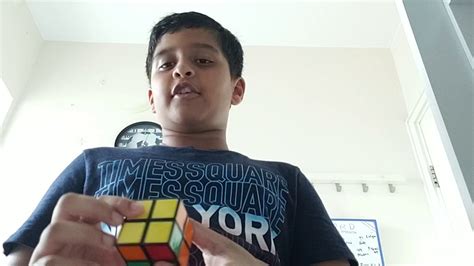 How To Solve A 2x2 Rubrix Cube Youtube