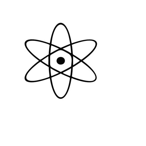Atom Svg Vector File Atom Cutting File Atom Cut File Atom Inspire