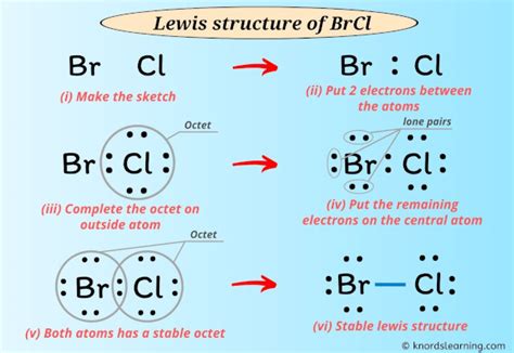 Brcl Lewis Structure