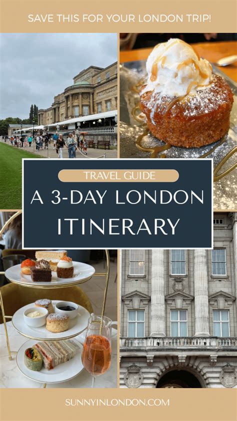 3 Day London Itinerary For Foodies Start Each Day At A Bucket List Attraction Sunny In London