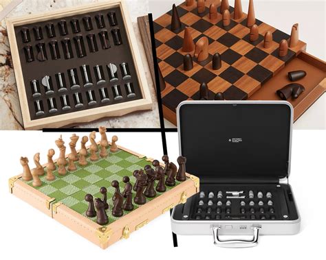 Bagaholicboy Shops 4 Luxe Designer Chess Sets