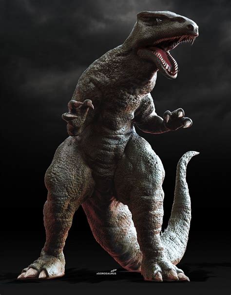 Gorosaurus Keyshot Render By Dopepope King Kong Vs Godzilla Kaiju