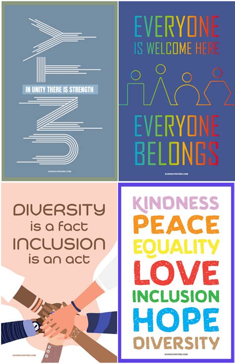 Celebrate Diversity Poster Package Diversity Poster Diversity Unity