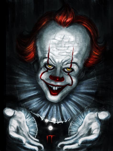 “hello” Pennywise Adriel Meka Halloween Canvas Paintings Famous