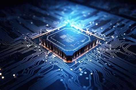 Premium Ai Image Cpu Inside A Computer Motherboard