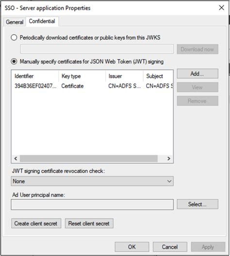 Adfs Access Token Request With A Certificate Client Credentials Grant Flow Microsoft Qanda