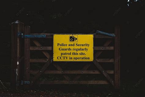 Cctv In Operation Sign Background Images Hd Pictures And Wallpaper For