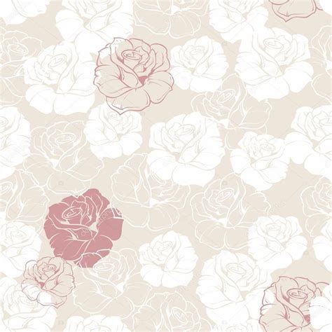 Vintage Classic Flower Pattern Background Best Flower Site