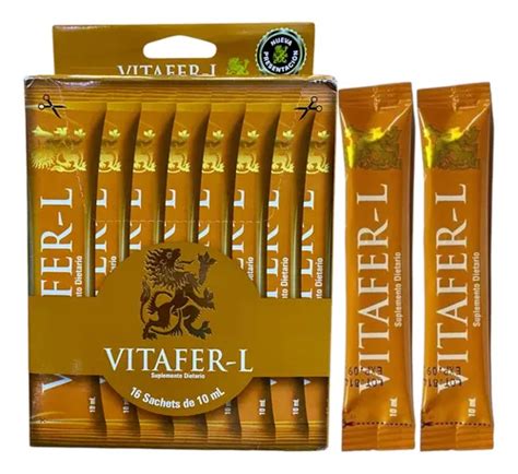 Vitafer L Sachests 16 Sobres Cuotas Sin Interés