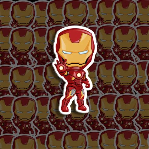 Iron Man Sticker Shiftycity